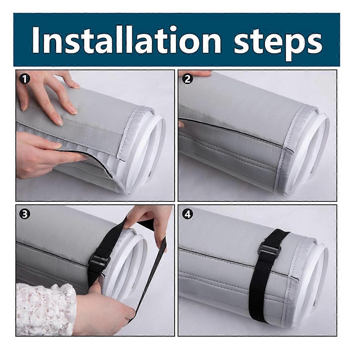 Air Conditioner Hose Cover Wraps AC Hose Duct Vent Cover - Sleeve ...