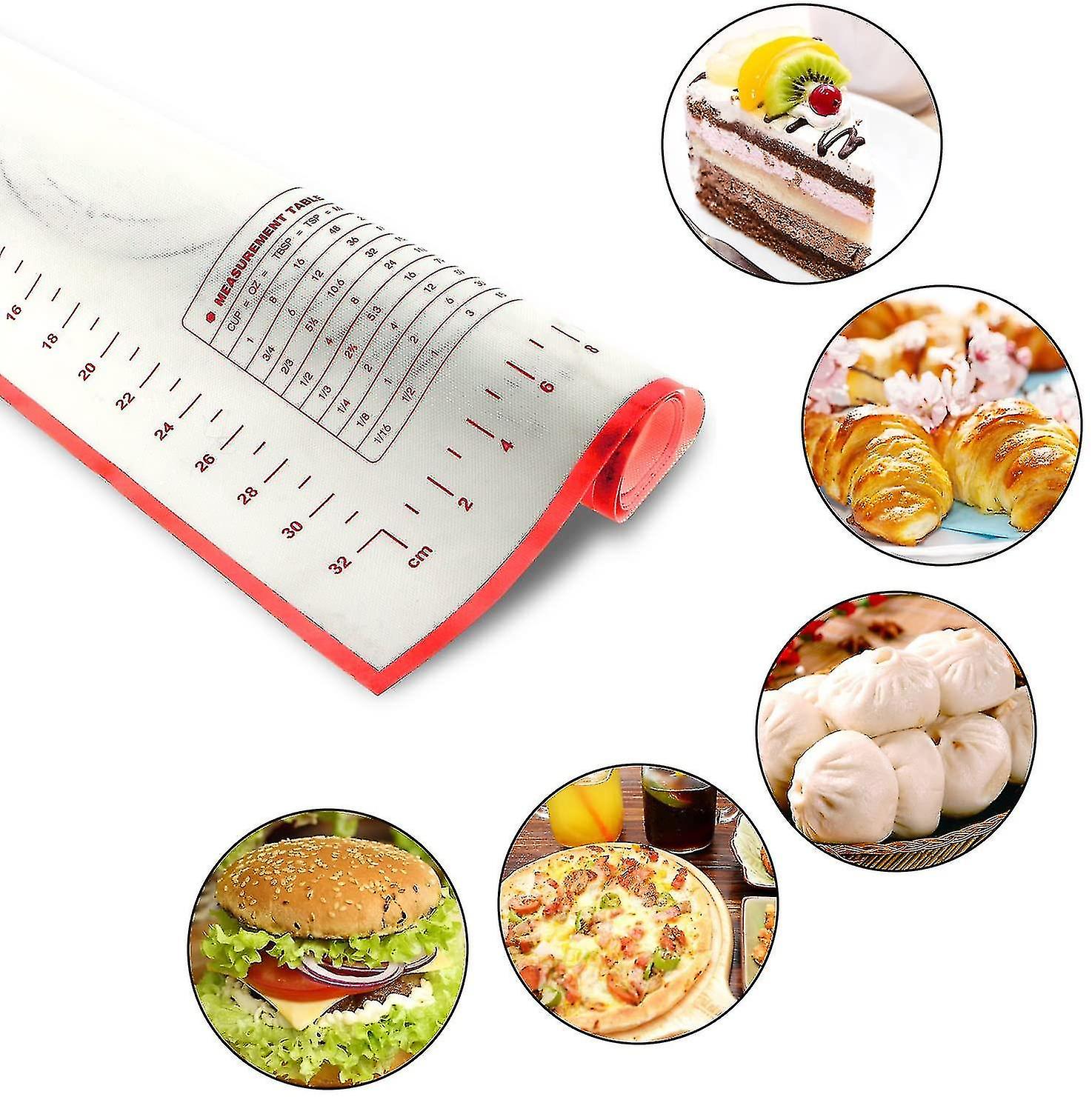 Adjustable Pastry Roller, Pastry Roller With Rings, Stainless Steel ...