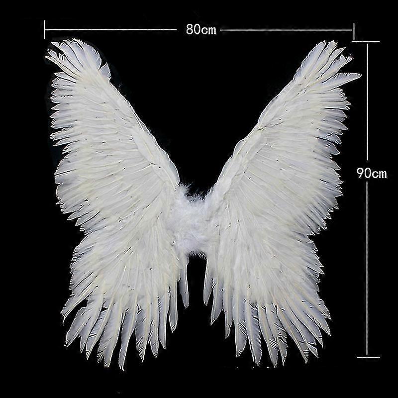 Adult Angel Wing In White With Elastic Straps | Fruugo UK