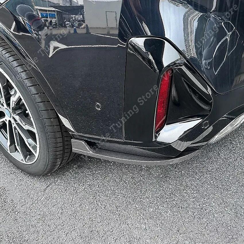 For Bmw X4 G02 M Sport 2018-2023+ Gloss Black Rear Bumper Lip Spoiler ...