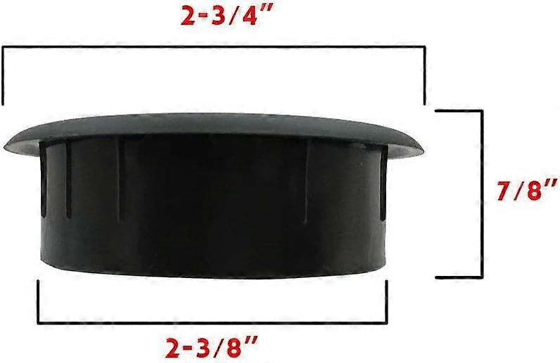 3 Pieces Plastic Desk Grommet, Desk Grommet, Round Cable Gland Hole ...
