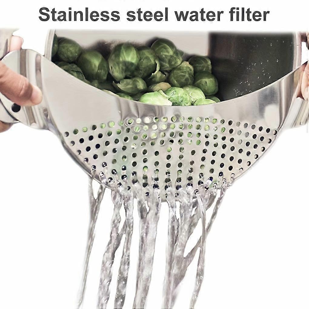 1/2pcs, Strainer, Stainless Steel Pot Strainer, Kitchen Pot Strainer ...