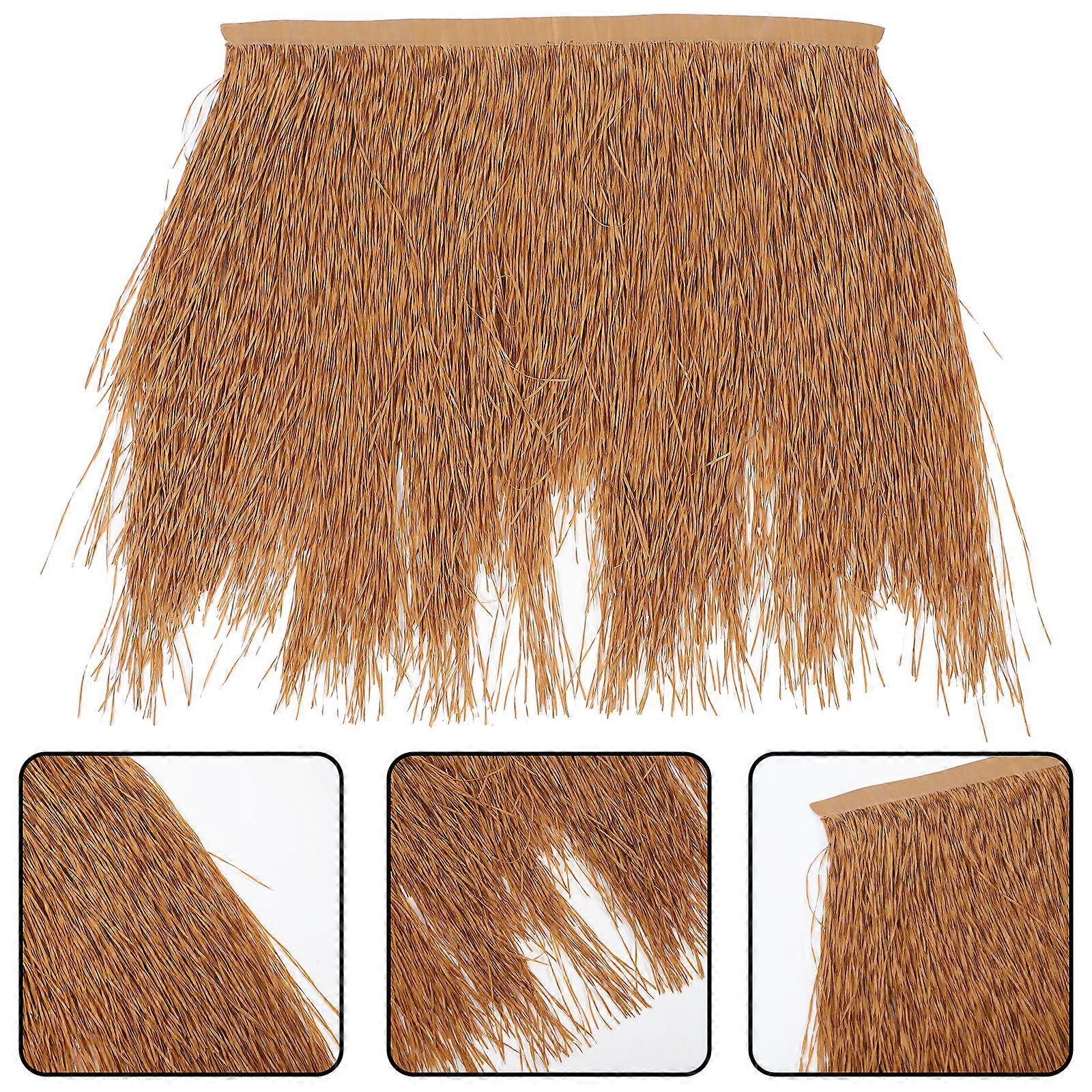Simulated Thatch Straw Roof Thatch Garden Yard Simulation Thatch ...