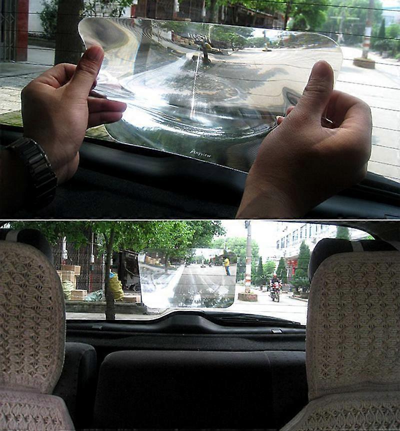 Car Reversing Sticker Auto Rear Window Enlarge View Optical Wide Angle ...