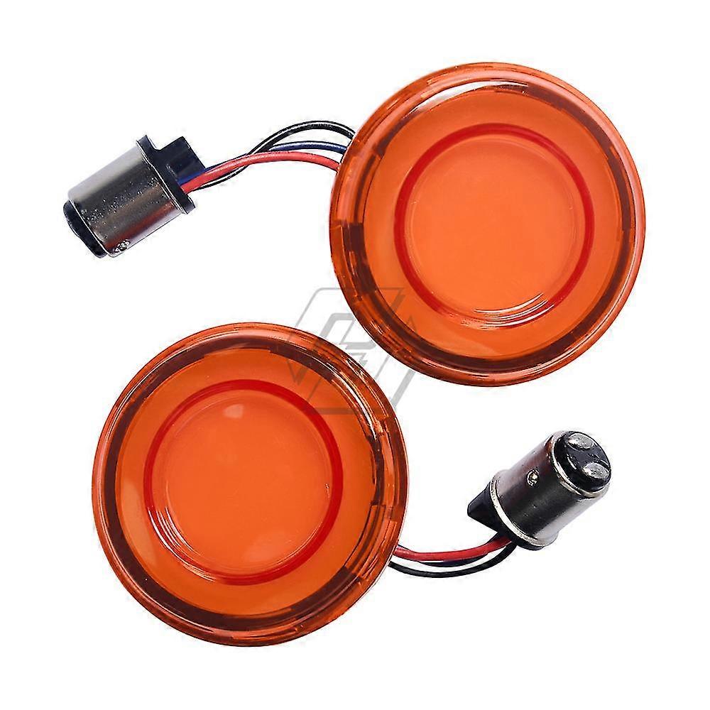 Motorcycle 1157 Bullet Style Led Front Turn Signal Conversions Case For ...