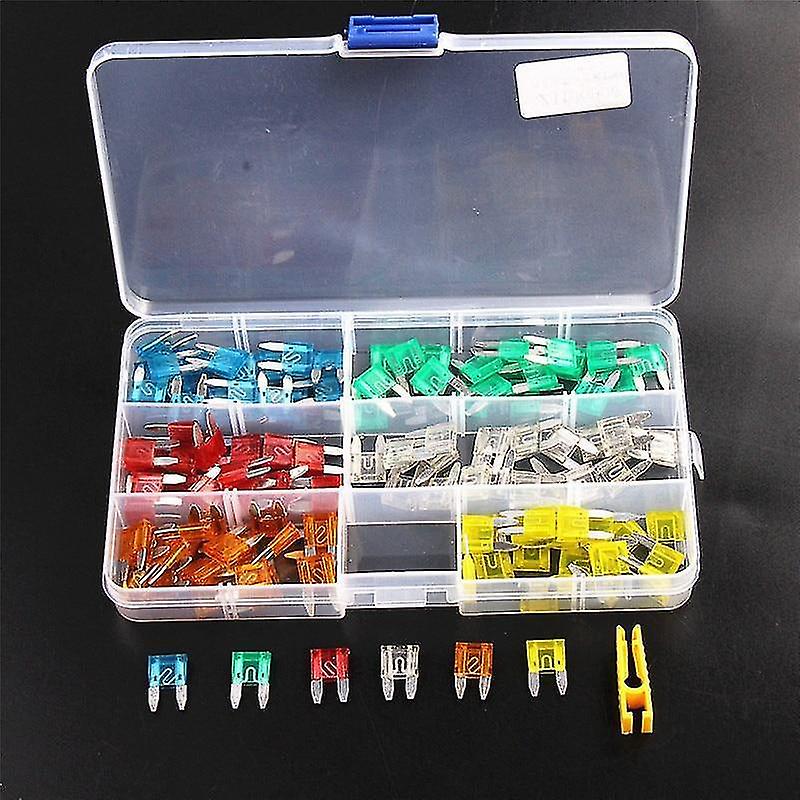 Power outlets sockets 120pc of mini blade car fuse assortment set ...