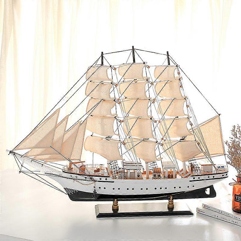 Large sailing ship model ornaments indoor soft decorations | Fruugo UK