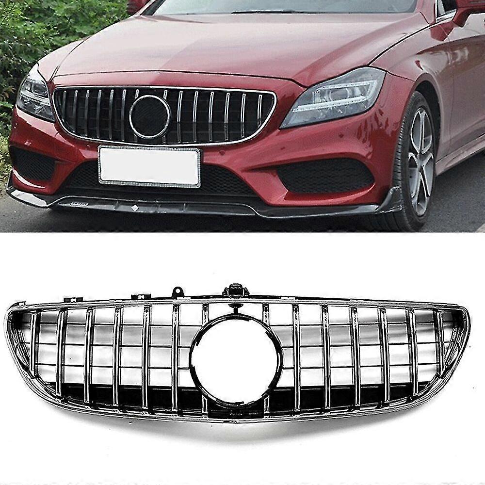 For Mercedes Benz W218 CLS Class 2015-2018 Front Bumper Hood Grille ...