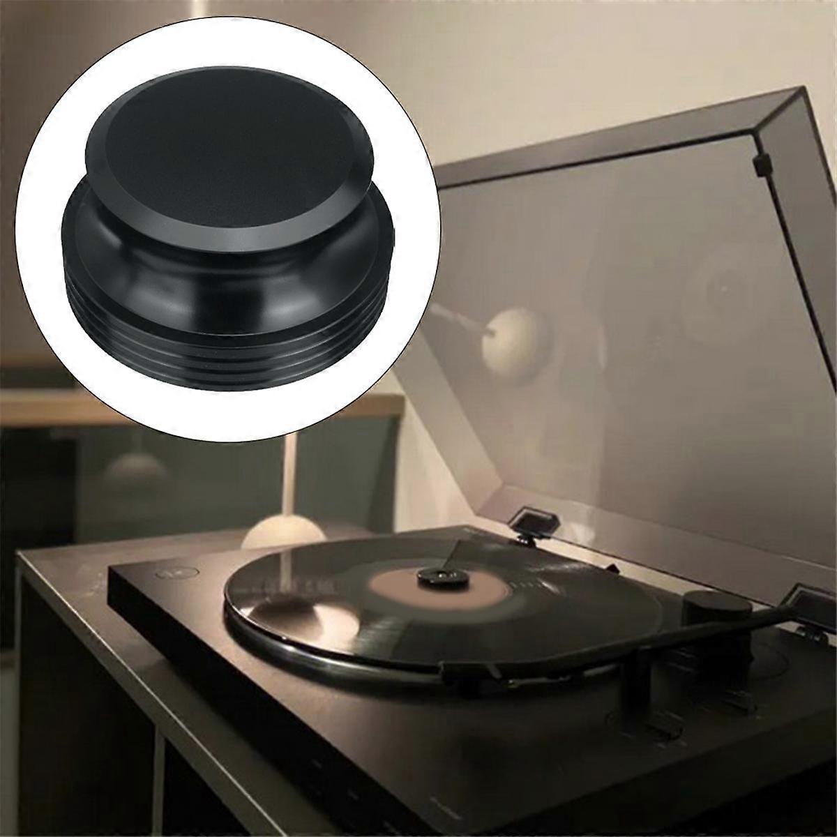 Record Turntables Weight Stabilizer Black Clamp Aluminum Metal Anti ...