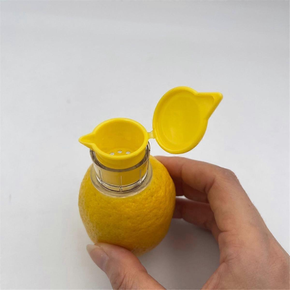3PCS Mini Manual Lemon Squeezer, Portable Lemon Juicer, Multifunctional ...