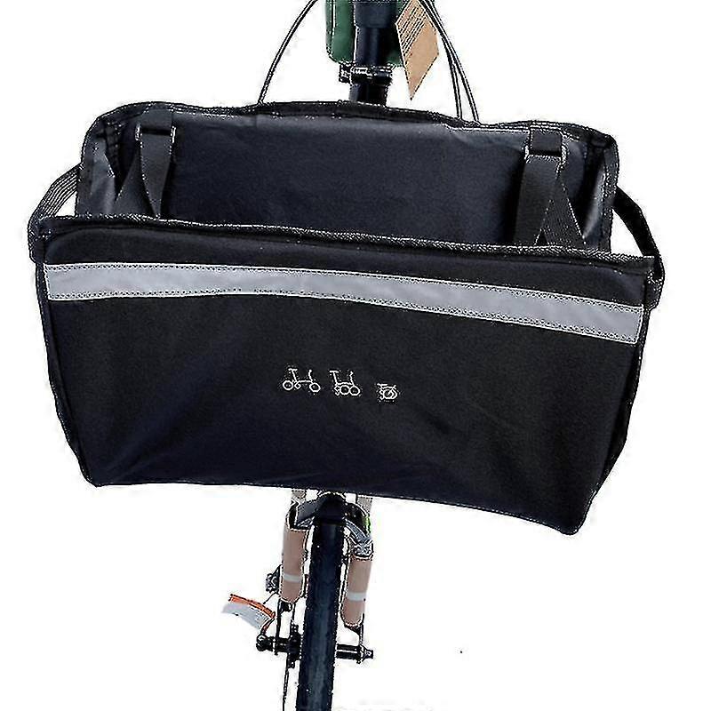 For /birdy Folding Bike Front Bag Basket Bag Bicycle Head Vegetable ...
