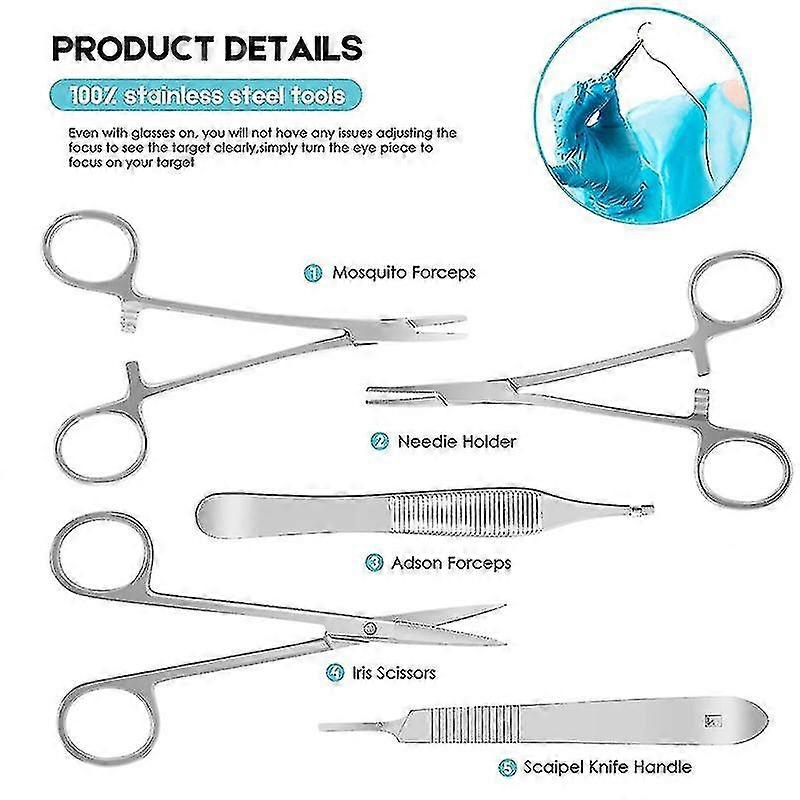 Complete Suture Kit For Students,including Silicone Suture Pad And ...
