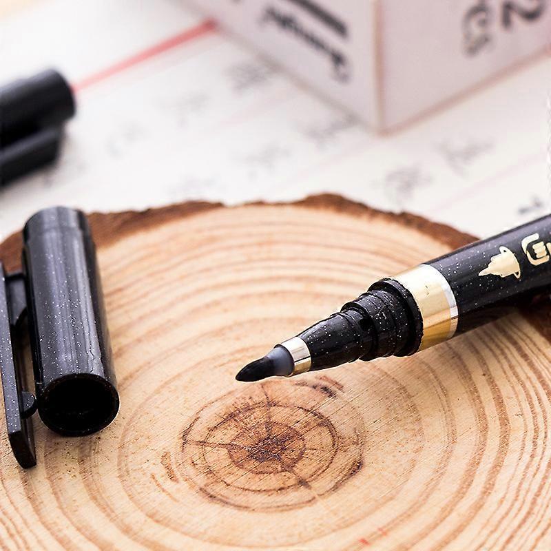 Calligraphy Pens, 6Pcs Calligraphy Pen Set for Lettering, Black Brush ...