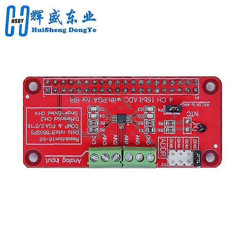 GaiBoSi official 3.3V ADS1115 ADC Module for Raspberry Pi 3/2 / B ...