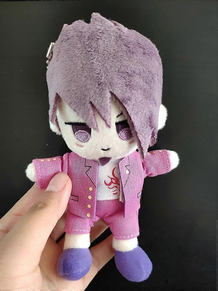 Game Danganronpa Character Plush Pendant Soft Keychain Kokichi Oma Dolls Nanami ChiaKi Keyring ...
