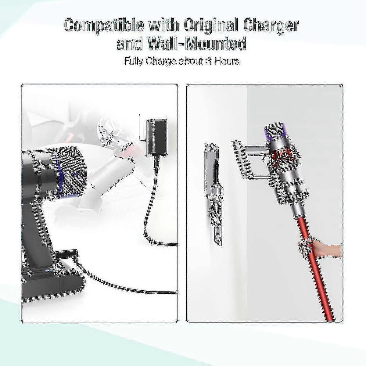 21.6v Replace V6 Dc62 Battery Adapter+pre-filter Compatible V6 Sv04 Sv03 Dc58 Dc59 Dc61 Dc74 ...