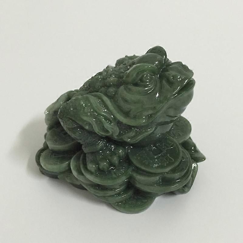 Money Buddha Statues Chinese Feng Shui Coin Three Legged Toad Frog ...
