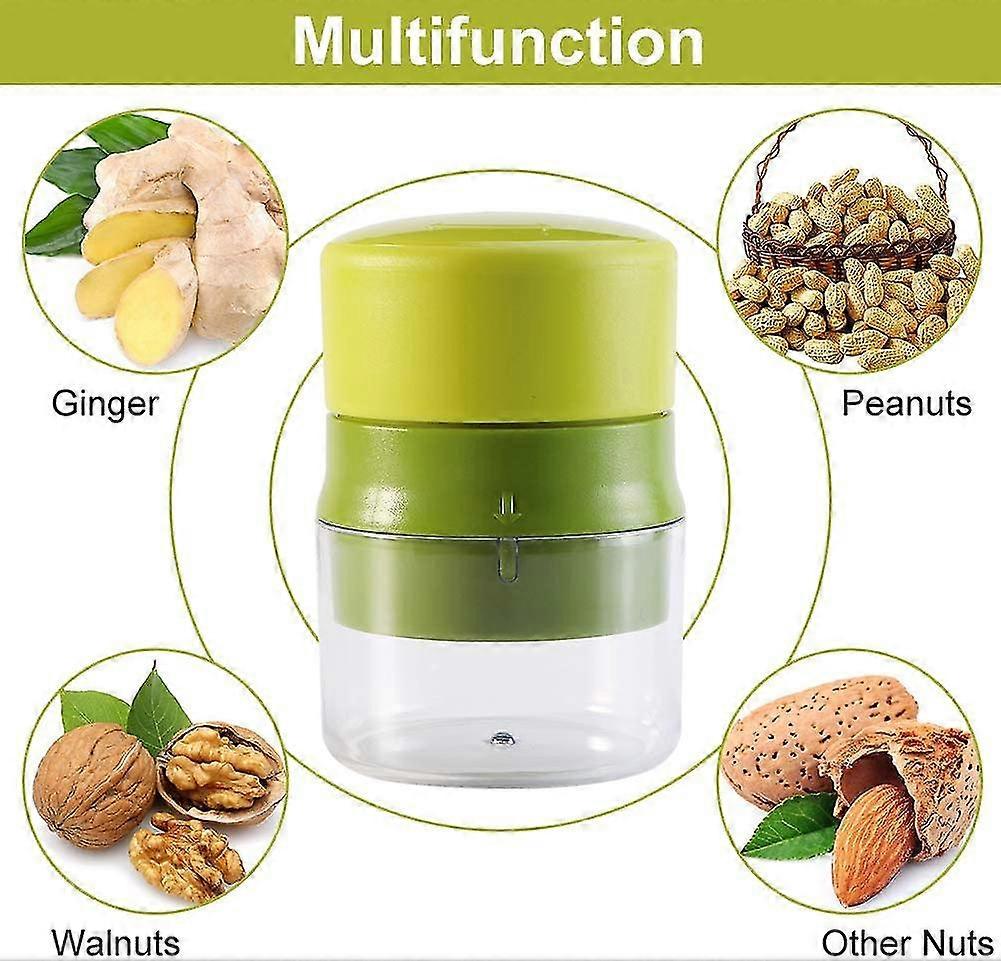 Mill, Garlic Press Dishwasher Safe Garlic Presser Mincer With Storage ...