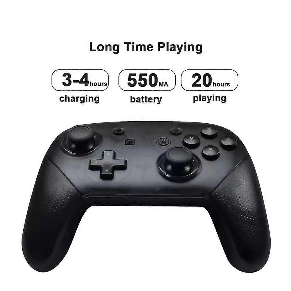 For Nintend Switch Pro Controller With NFC and Wake Function Wireless Joystick 6-Axis Gyro HD ...