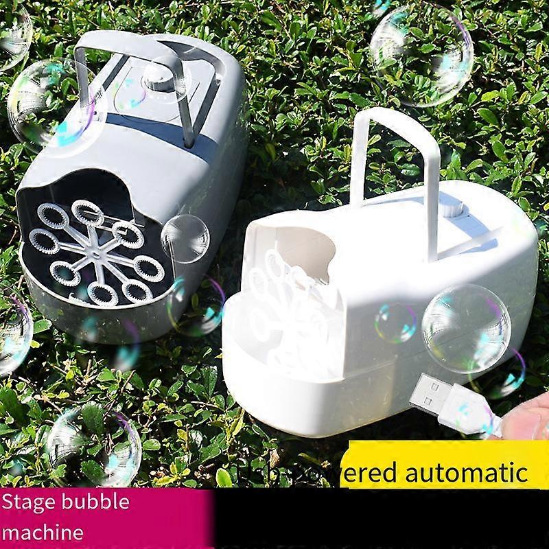 New Arrive Bubble Machine, Automatic Bubble Blower Portable Bubble ...