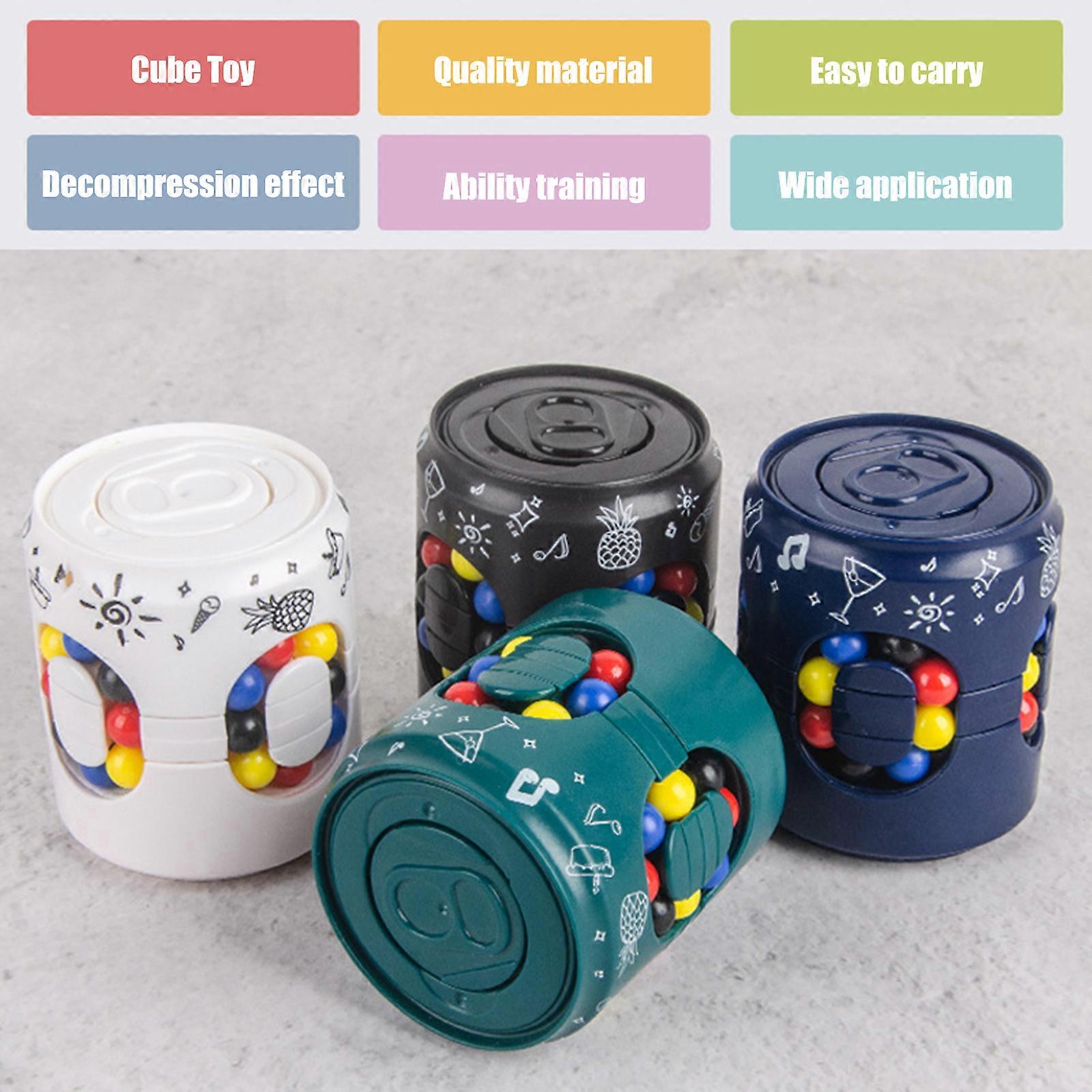 Magic Bean Cube-Rotating Finger Cube-Children's Educational Toys-Feel a Variety of Fun ...