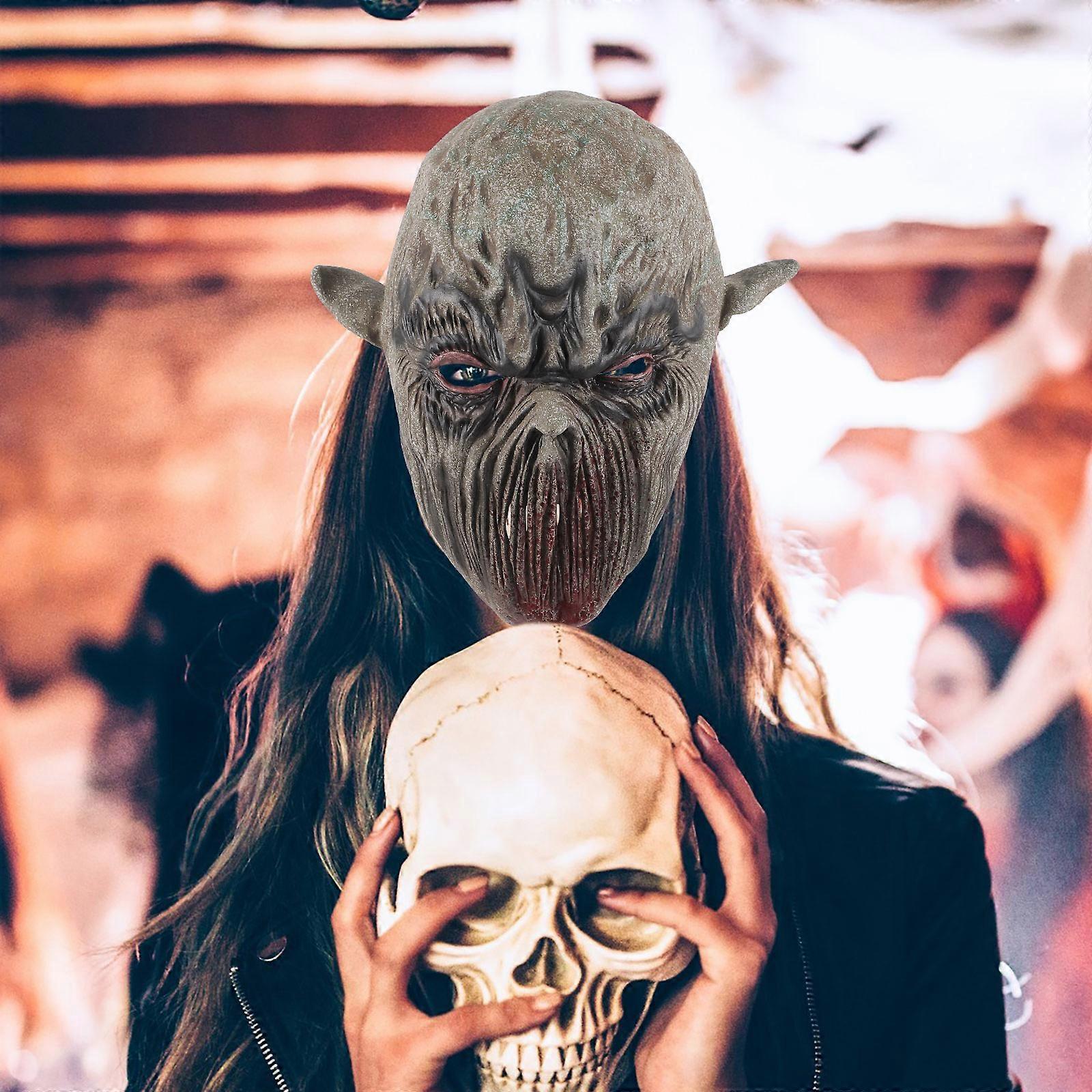 Halloween Cosplay Mask Horrific Mask Creepy Terrifying Mask | Fruugo UK