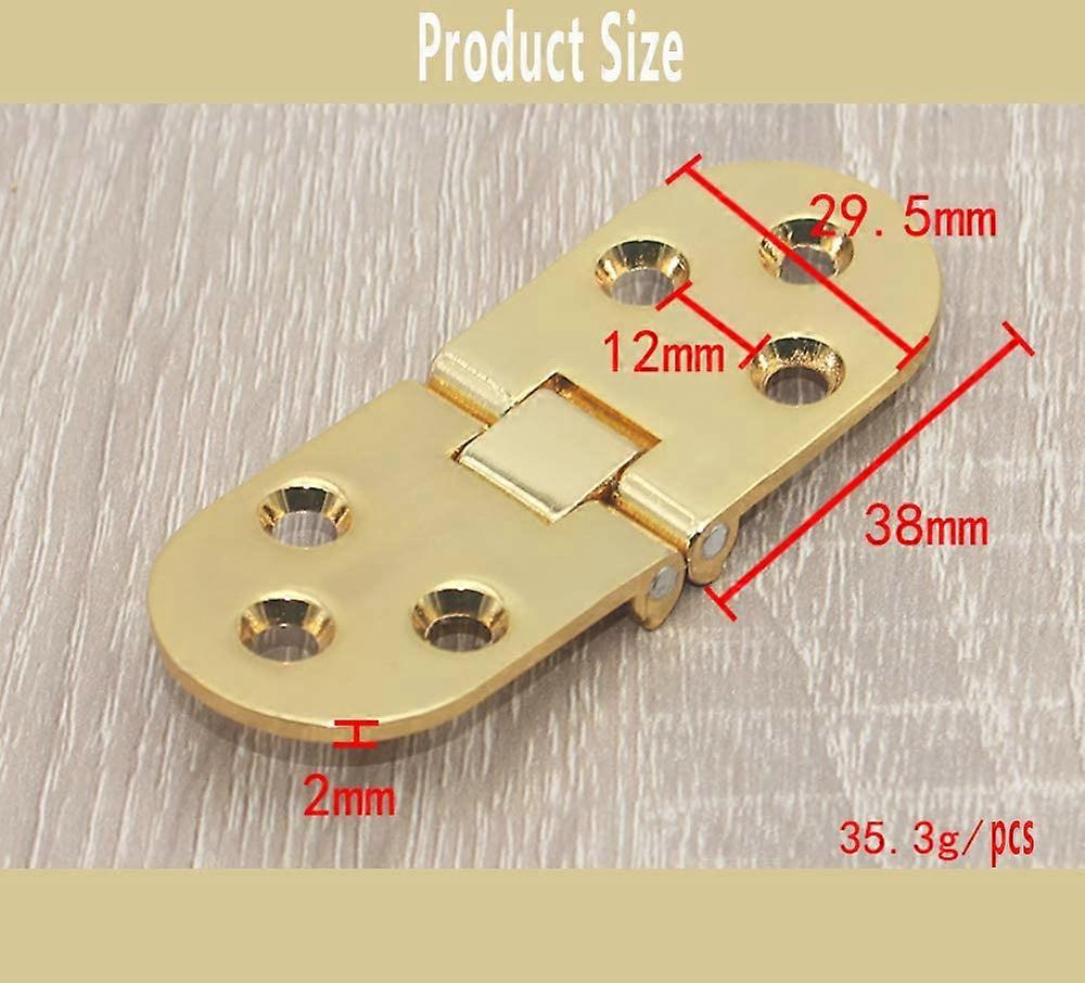 4 Pieces Folding Flip Top Hinge, Folding Table Hinge Zinc Alloy, Round ...