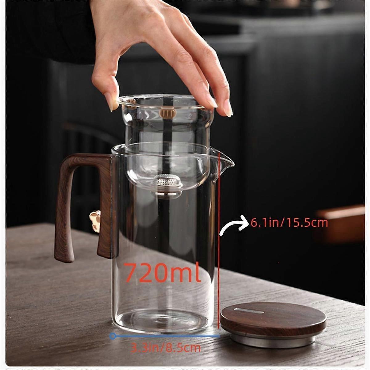Magnetic Filtration Teapot Automatic Tea Separation Small Waist Design ...