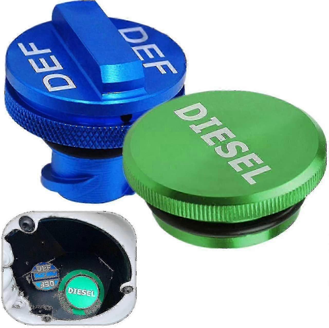 Diesel Fuel Cap Compatible With Dodge Ram - Magnetic Diesel Fuel Cap ...
