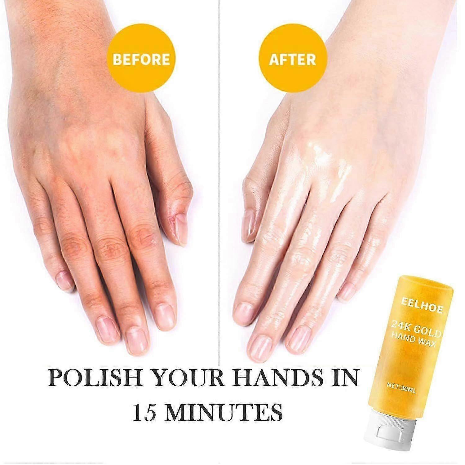 Honey Peel Off Hand Mask, Moisturising Repair Hand Mask, 24K Gold Hand ...