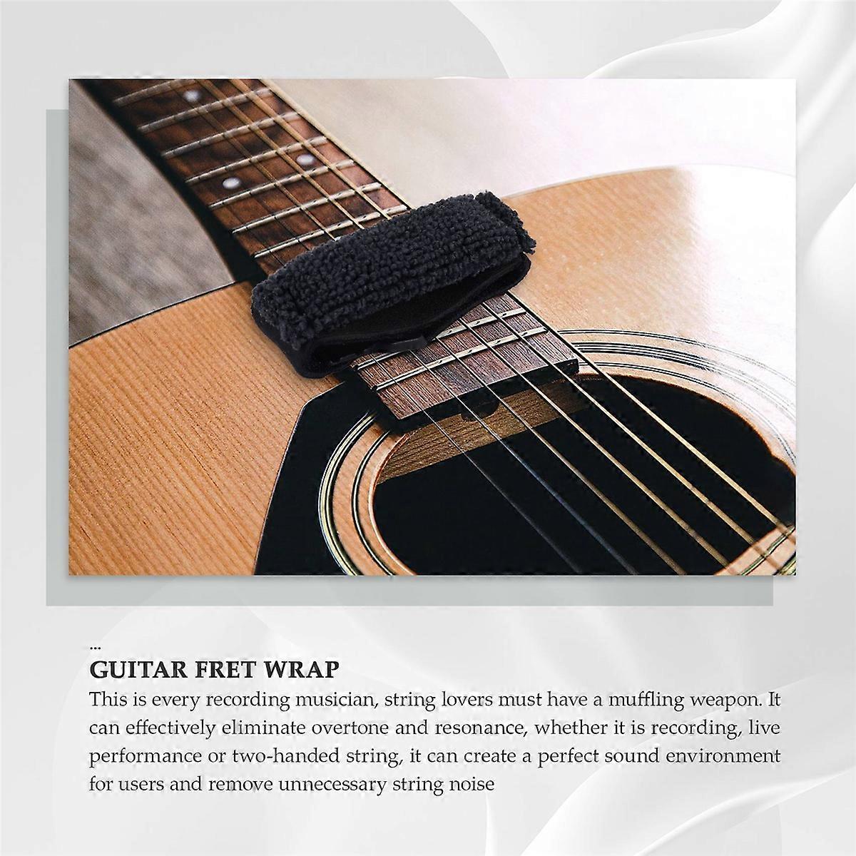 Guitar Fret Strings Mute Noise Guitar Beam Tape Damper Muter Wraps ...