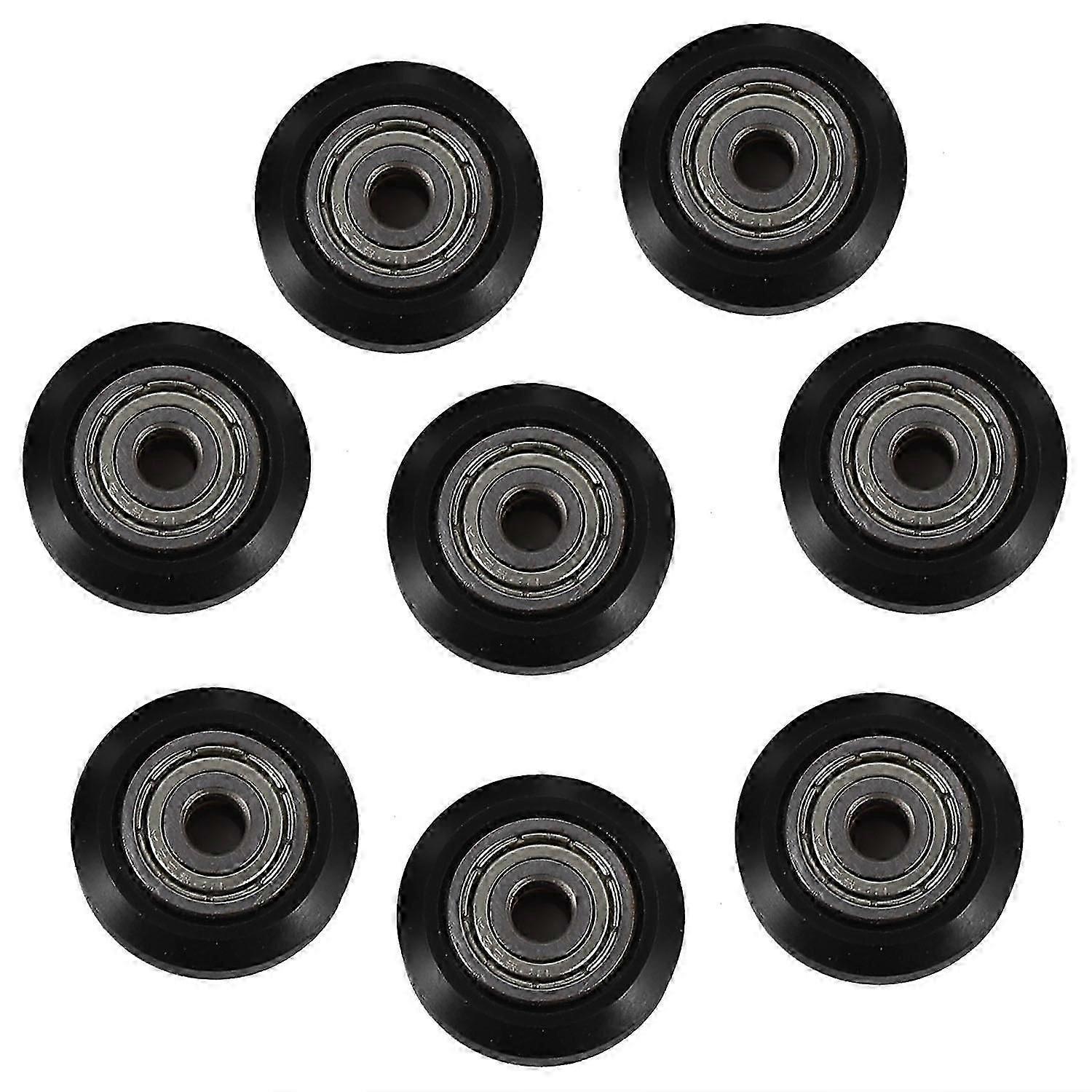 20Pcs/Slot Plastic Wheel Pulleys 625ZZ 3D Printer Parts Round Idler ...