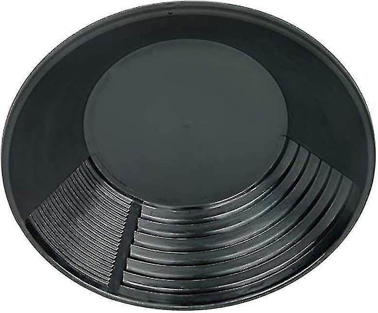 Black Plastic Gold Panning Pan Basin, Gold Nugget Mining Pan Digging ...