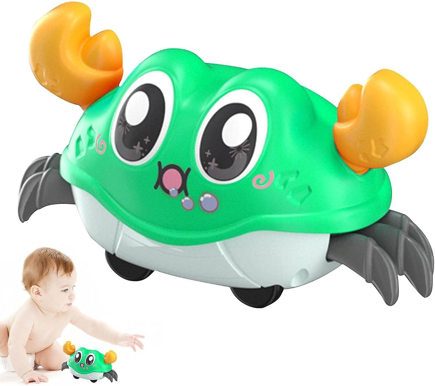 Cute Crawling Crab Baby Toy for Kids - Interactive Walking Dancing Toy ...