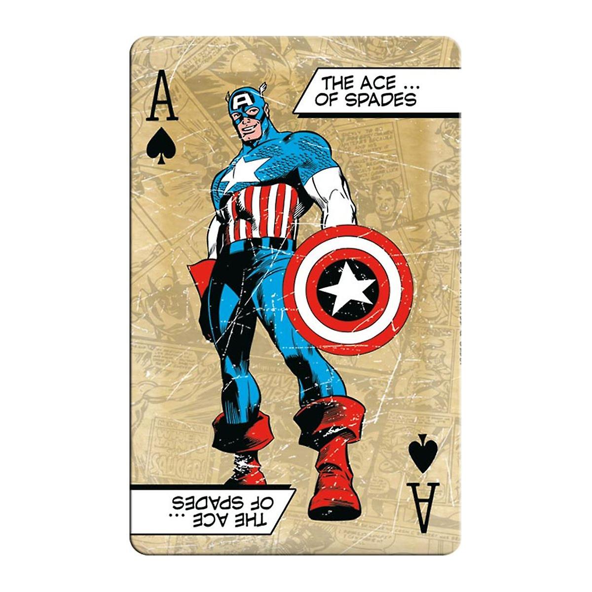Marvel Comic Retro Waddingtons Number 1 Playing Cards | Fruugo UK