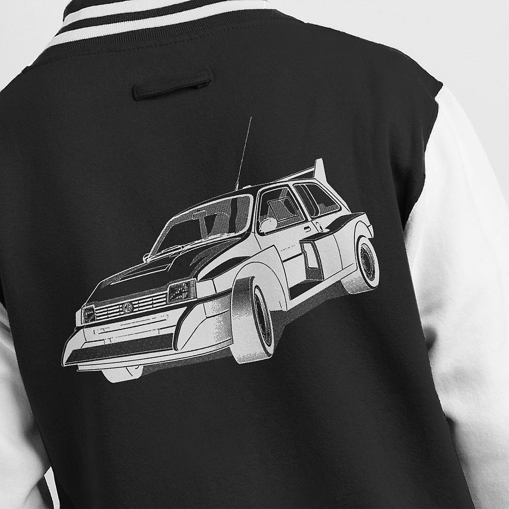 MG Metro 6R4 Black And White British Motor Heritage Men's Varsity ...