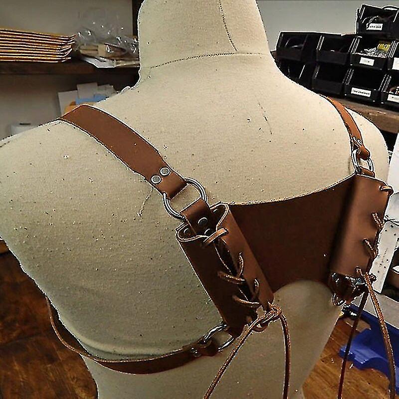 Medieval Sword Scabbard Shoulder Back Sheath Holder Frog For Men Larp ...