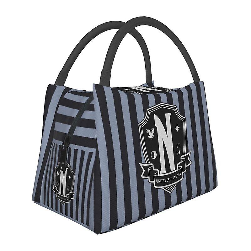 Wednesday Addams Insulated Lunch Bags For School Office Nevermore ...