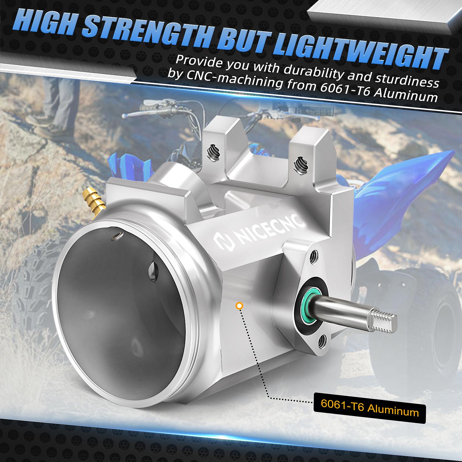 Nicecnc Atv Throttle Body Kit For Yamaha Raptor 700 700r Yfm700r Yfm700 ...