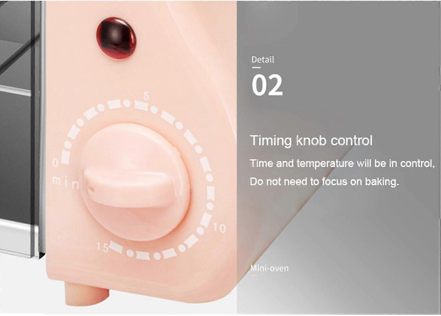 Mini Electric Oven, Grillable Toaster Timer Maker, Multi-function Home ...