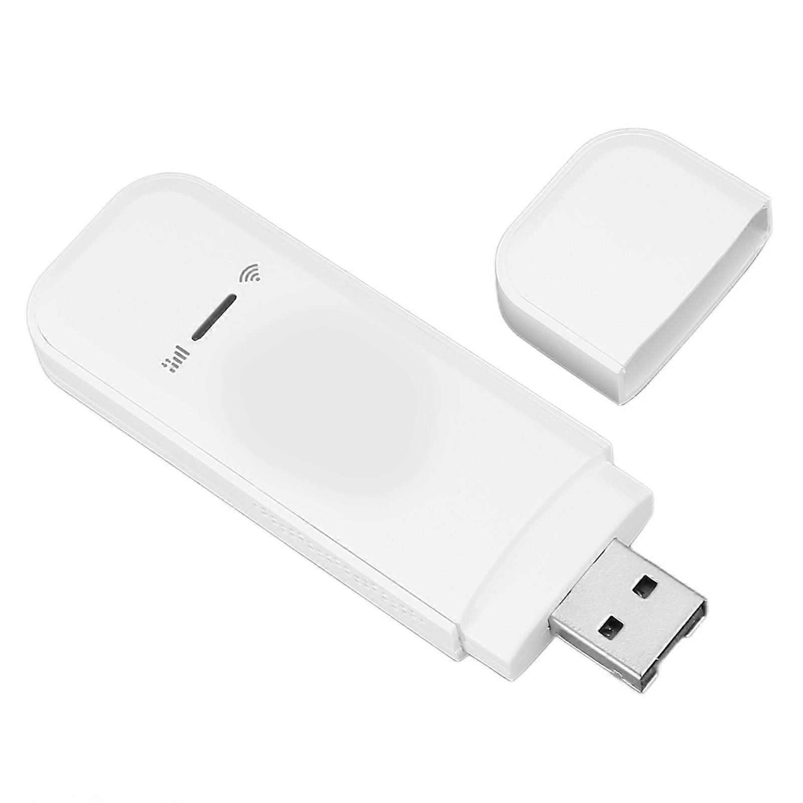 4G LTE USB WiFi Modem with WiFi Hotspot Sharing 10 Users Plug and Play ...