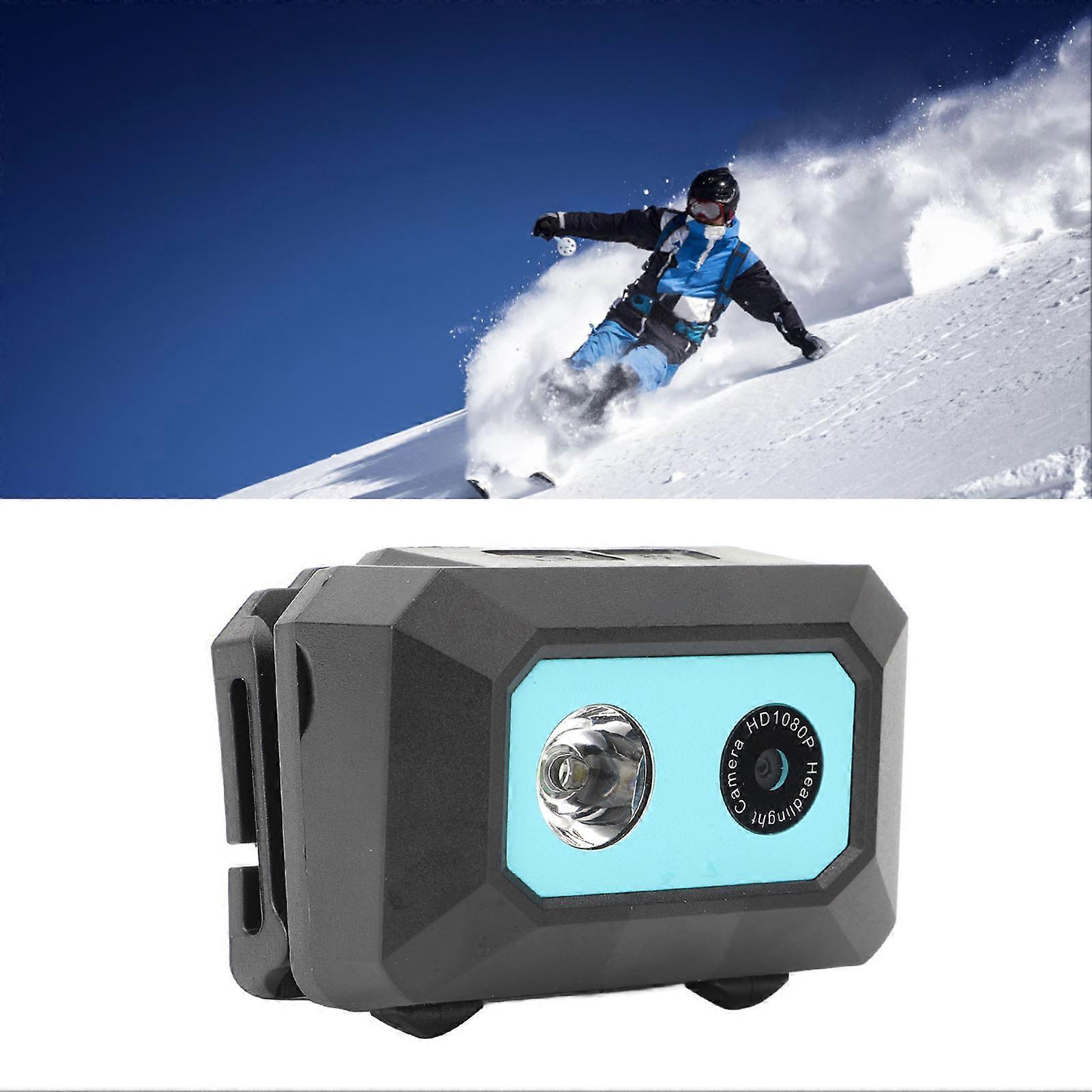 1080p Head Mounted Video Camera Dvr Led Headlamp Hd Head Mounted Action ...