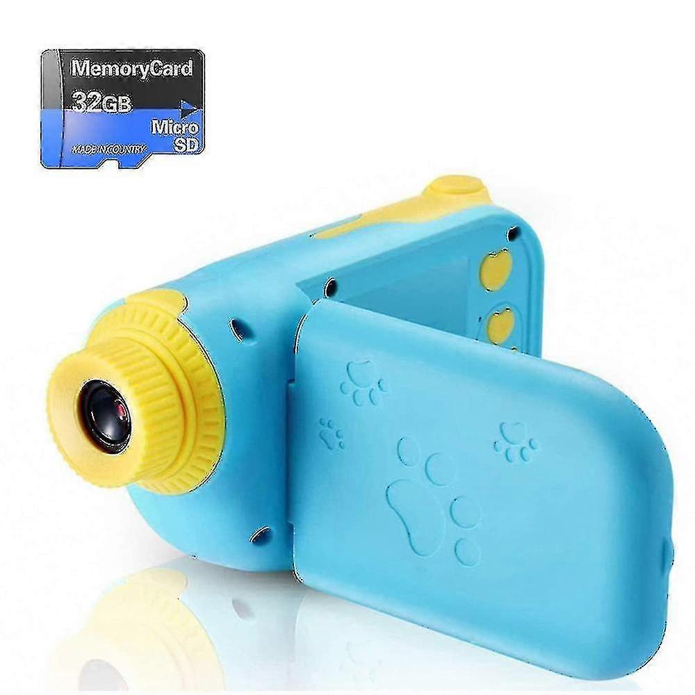 Kids Camcorder,kids Digital Camera Rechargeable 2.4 Inch Hd Screen 32gb ...