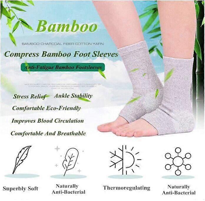 Onecompression Bamboo Foot Sleeves,Compression Bamboo Socks, Bamboo ...