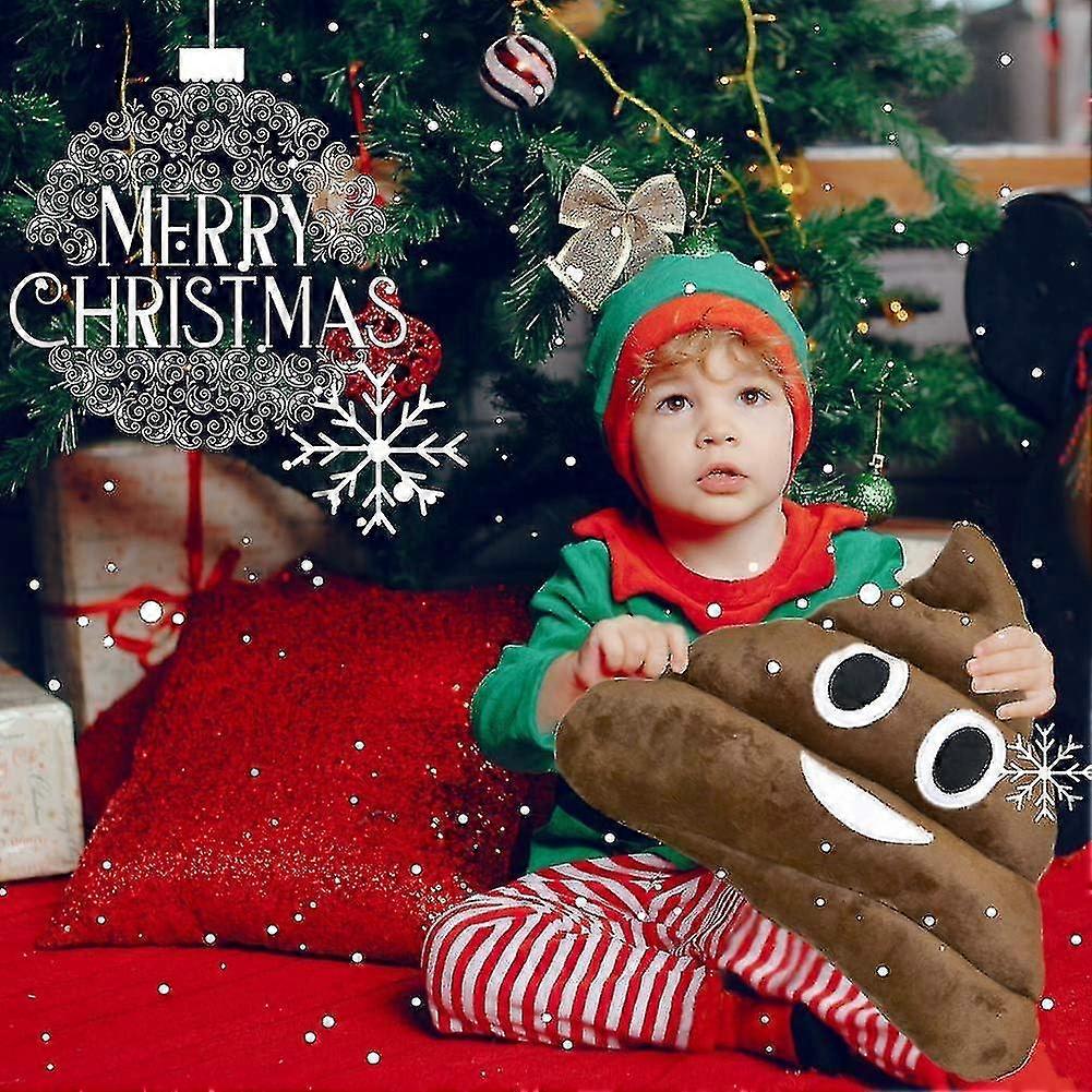 Emoticon Pillow Colorful, Smiling Poop Poo Emoticon Poop Round Pillow ...