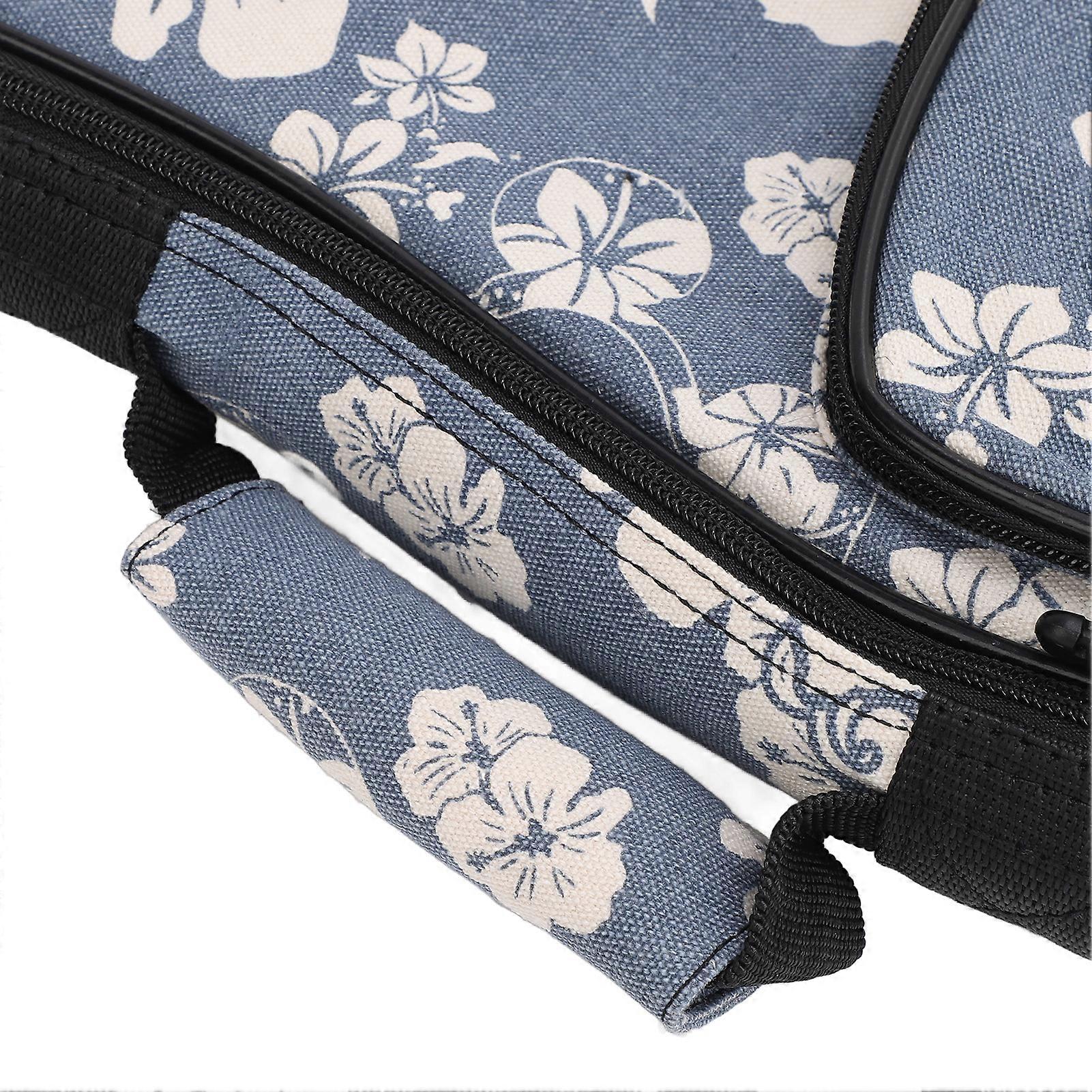 Ukulele Case Backpack Hawaiian Hibiscus Flower Pattern Thickened ...
