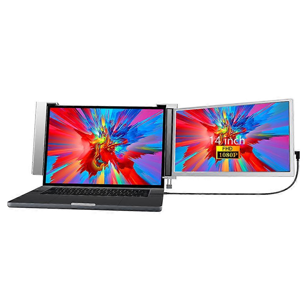 15.4 inches Laptop Expansion Screen Portable Monitor for Laptop FHD ...