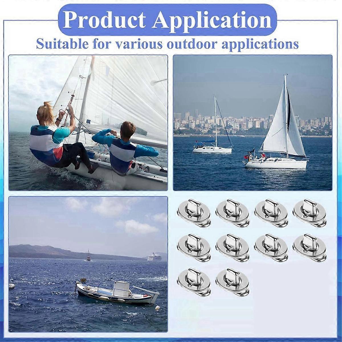 30 Piece Set Grade Twist Lock Fasteners Turn Button Eyelet , Mounting ...