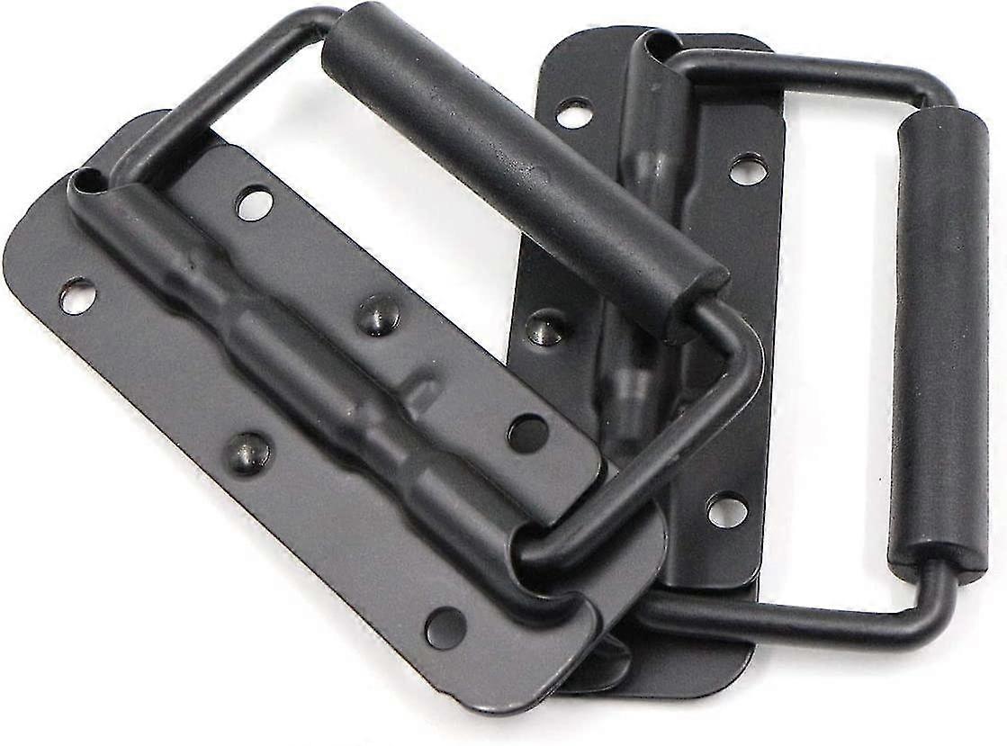 Folding Case Handle 2 Stainless Steel Carry Handles Spring Folding ...