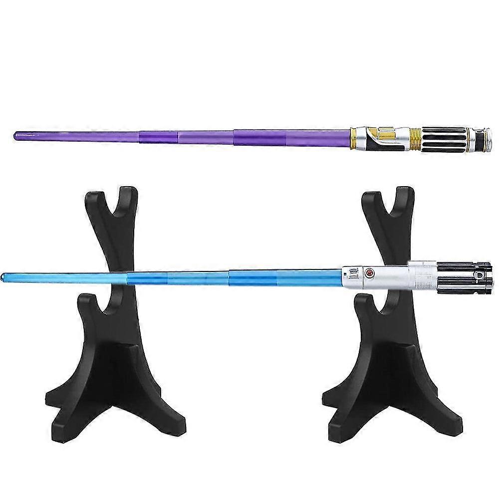 Two Tiers Wand Display Stand,wizard Wand Display Stand,wooden Wands ...